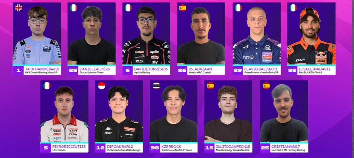 Meet the 2025 Global Series grid! - MotoGP eSport Championship ...