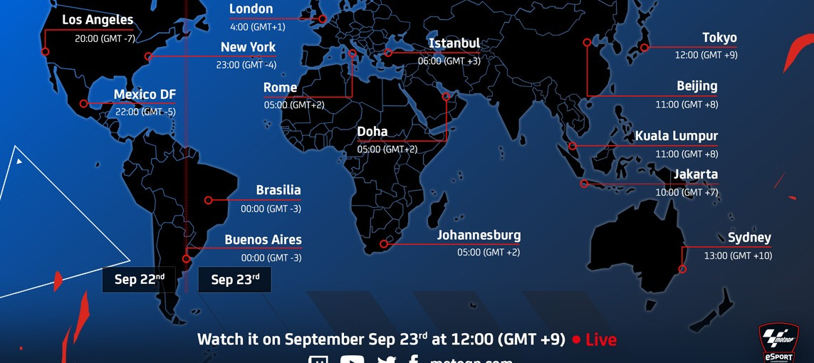 Where you can watch Friday’s fourth round of the MotoGP™ eSport Global ...